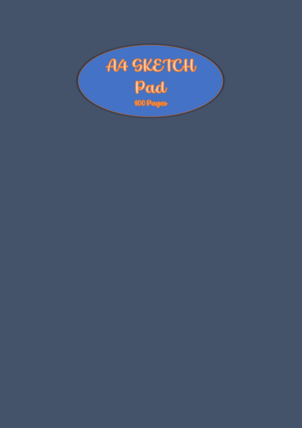 Amazon.com: A4 SKETCH PAD: A4 size 8.27 x 11.69 inches white paper Drawing book, Sketchbook, 100 ...