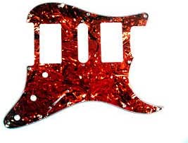 Amazon.com: 3 Ply Tortoise Shell Hsh Stratocaster Scratch Plate With ...