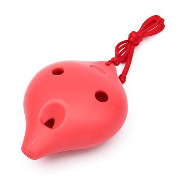 Mini 6 Hole Tone C Contralto Concerto Ocarina Musical Instrument ...