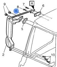 Amazon.com: Volvo Truck Mirror Arm 20535608 : Automotive