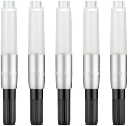 HONG DIAN Fountain Pen Ink Converter 5 Pack Set, Bore Diameter 3.4mm ...