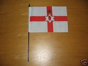 12 x Northern Ireland Red Hand of Ulster Hand Flag : Amazon.co.uk ...