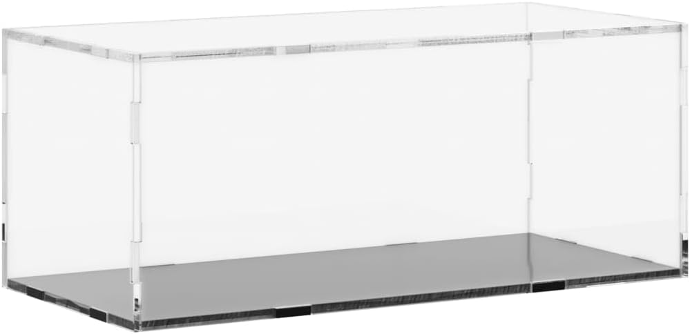 vidaXL Transparent Display Box, Acrylic Showcase, Display Box, Storage ...