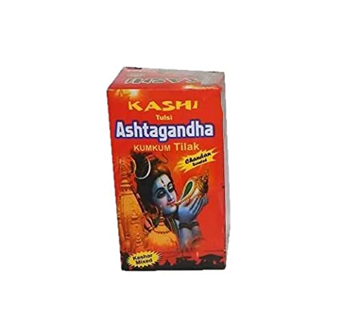 Buy Vrindavan Store Kashi Tulsi Ashtagandha Kumkum Tika Tilak Pure ...
