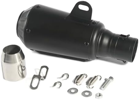 Amazon.com: Universal 1.5-2" Inlet Stainless Steel Short Exhaust ...