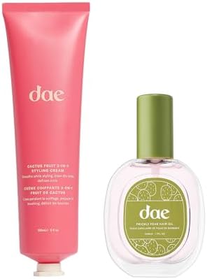 Amazon.com: DAE 3-1 Cactus Fruit Styling Cream & Prickly Pear Hair Oil ...