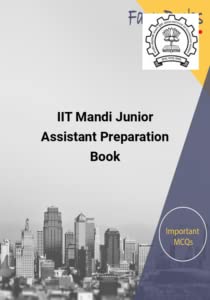 Buy IIT Mandi Junior Assistant Preparation Book [Paperback] Fawo Book ...