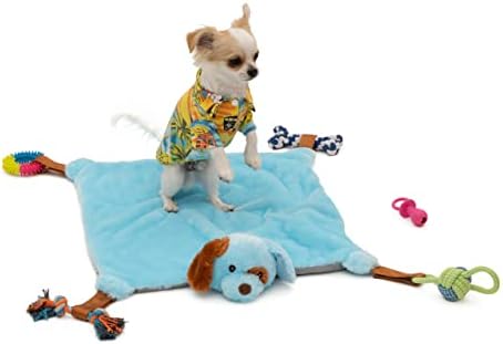 Pet Supplies : HOUNDGAMES Puppy Teething Mat, Puppy Play Mat with ...