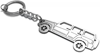Amazon.com: Keychain With Ring Suitable for For Hummer H3 Car ...