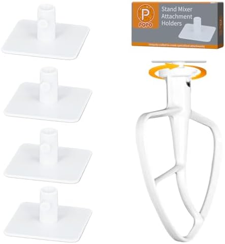 Amazon.com: Dreyoo Stand Mixer Attachment Holders, 4 Pack Food Mixer ...