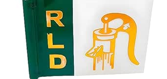 FLASHFULL RASHTRIYA LOK DAL Party RLD Car Decor with Double Side for ...