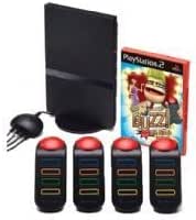 Console PlayStation 2 Buzz (Console PS2 Noir + Music Quiz + Buzzer ...