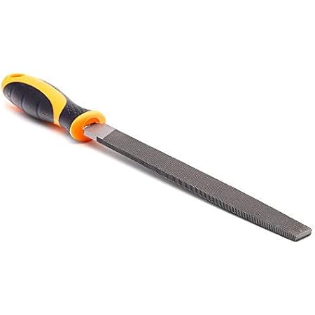 Finder 8'' Semi Round Hand Rasp File Set with Rubber Grip + Plastic ...