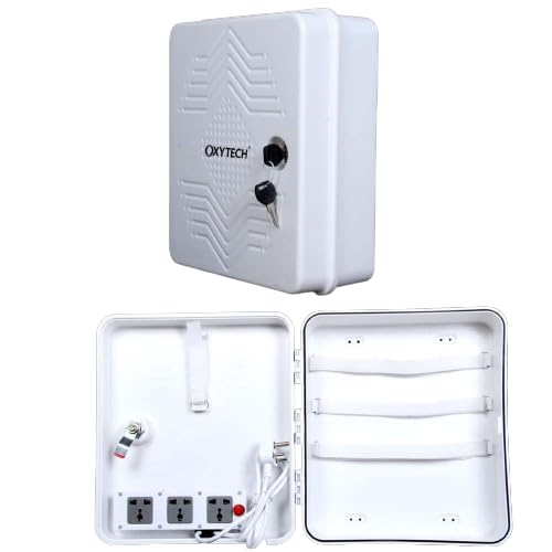 Outdoor PVC Box for POE Switch/DVR/SMPS/Splicing Fiber/Virgin White ...