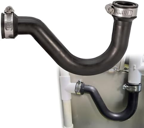 Amazon.com: Fernco 3/4 Inch Flexible PVC Condensate Trap for HVAC ...