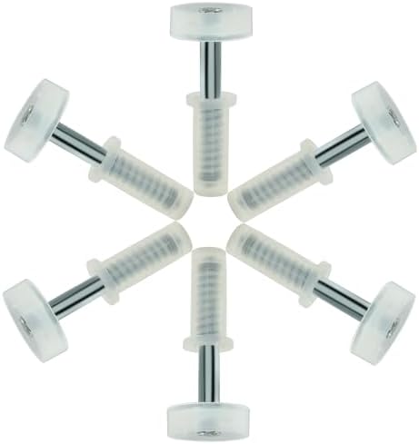 HARSKIYER 6 Pack Spring Loaded Bi-Fold Door Top Roller Guide Wheel, 7/8 ...