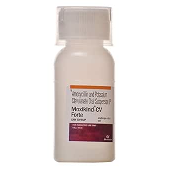 Moxikind-CV Forte - Bottle of 5g/30ml Dry Syrup : Amazon.in: Health ...