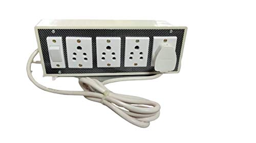 Buy Electric Strong (1+4) White Board Extension Board Multi Outlet ...