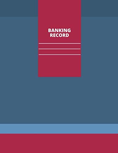 Amazon.com: Banking Record: Bank transaction record book: 9798639405105 ...