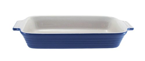 Mayfair & Jackson 10 Inch x 7 Inch Rectangular Stoneware Casserole Dish ...