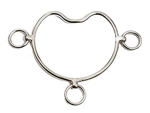 Zilco Curve Mouth Anti Rearing Chifney Bit Stainless Steel Cob ...