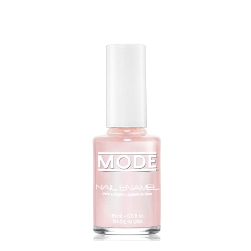 Amazon.com : MODE Nail Enamel Shade #127 Sheer Frosty Icy Pale Pearly ...
