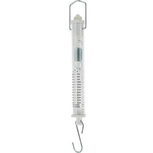 Tubular Spring Scale - White 3000g: Amazon.com: Industrial & Scientific