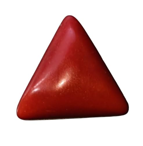 Natural Exclusive Triangle Stone of Mars Gemstone Red Color Pack of 1 ...