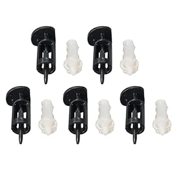 10PCS Mounting Clip Fan Mount Pins Plastic Push Screw Fastener For ...