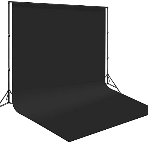 Amazon.com : LimoStudio 10' x 20' (W x H) Dark Black Backdrop ...