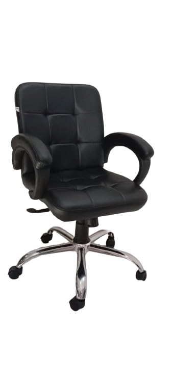 APOLLO SEATING COLLECTION Mid Back Office Desk Chair Leatherette ...