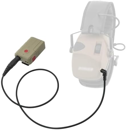 Amazon.com: TACGZGJSM Tactical Headset Extension Line U174 3.5mm Plug ...