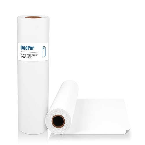 Snapklik.com : OcePor White Craft Paper Roll 17.81200