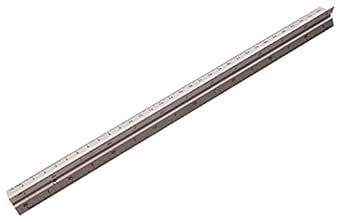 Amtech P4985 300mm (12") Aluminium scale ruler : Amazon.in: Home ...
