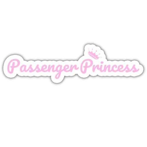 Amazon.com: Passenger Princess Sticker, Waterproof Car Decals Vinyl ...