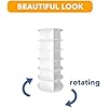 Amazon.com: SpaceAid 6 Tier Rotating Shoe Rack Tower, Spinning Shoe ...