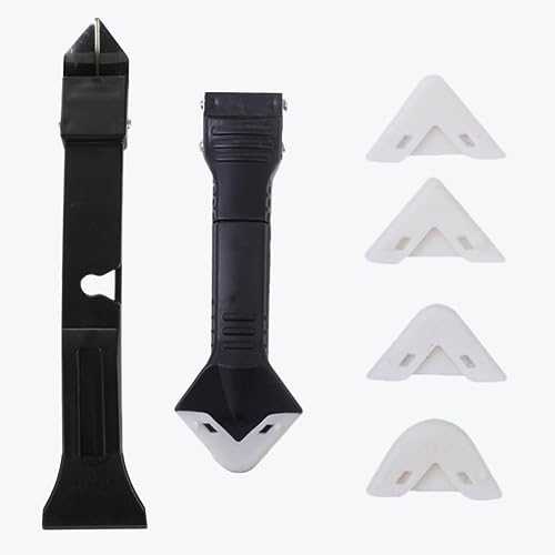 3 in 1 Silicone Caulking Tools, Stainless Steelhead Caulk Remover and ...