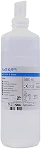 Physiological Solution Chloride Sodium 500ml : Amazon.com.au: Health ...