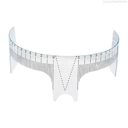 Buy ITT Eyebrow Ruler Head for Microblading Permanent Makeup Measure ...