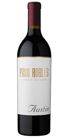 Austin Paso Robles Cabernet Savignon, Red Wine, 750 mL Bottle at Amazon ...