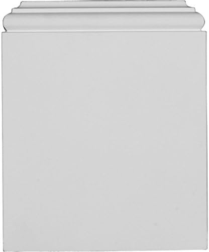 Ekena Millwork PB07X10X01TR Traditional Plinth Blocks, 7 3/8"W x 10 1/4 ...