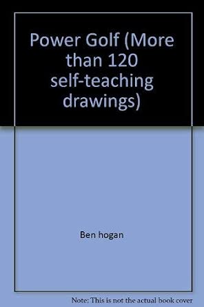 POWER GOLF: Ben hogan: 9780671812225: Books - Amazon.ca