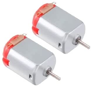 ERH India 2 Pcs Toy DC Motor Kit for DIY Electronic Projects and Models ...