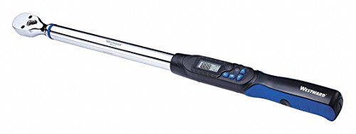Westward 4RYL8 Torque Wrench, Electronic, 1/2 Dr, Fixed, Torque ...