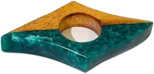 Amazon.com: Revecraft Book Page Holder - Handcrafted Mango Wood & Green ...