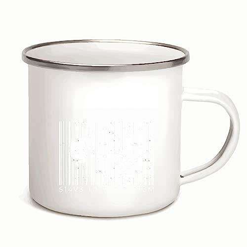 Amazon.com: Gift with Quote Slave to the System Barcode Design for All ...
