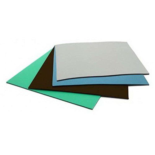T3 Series 3-Layer Diss/Cond Rubber Worktop Mat with One Snap and Ground ...