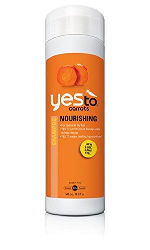 Amazon.com : Yes To Carrots Nourishing Shampoo for Normal to Dry Hair ...