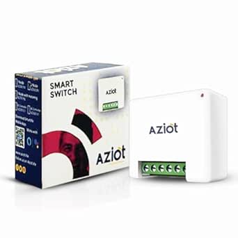 AZIOT 4 Node Smart Switch Mini - Wifi/Bluetooth Communication - Made in ...