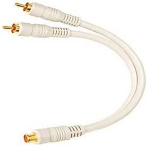 NEW 6" Python Series Y-Cable - 1 Female To 2 Male (Cable Zone) : Amazon ...